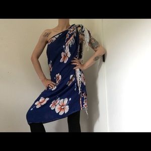 Vintage | Swim | Vintage Hawaiian Print Sarong Full Body Length | Poshmark